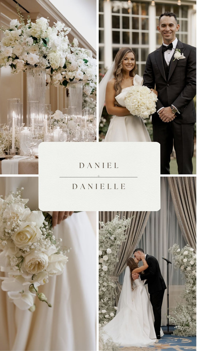 An Elegant Affair : Daniel + Danielle – Bramble & Bee